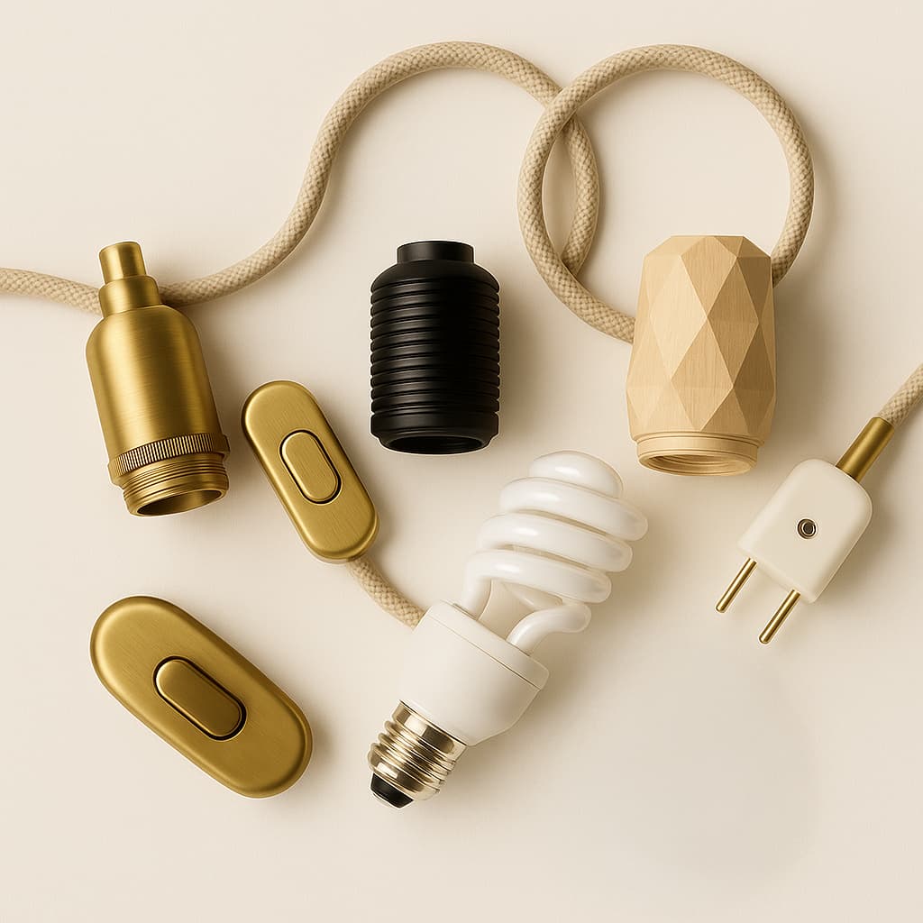 Doplnky k lampám | Štýlové a udržateľné svetelné detaily